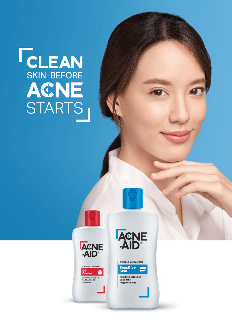 Clean skin before acne starts | Acne-Aid /Malaysia
